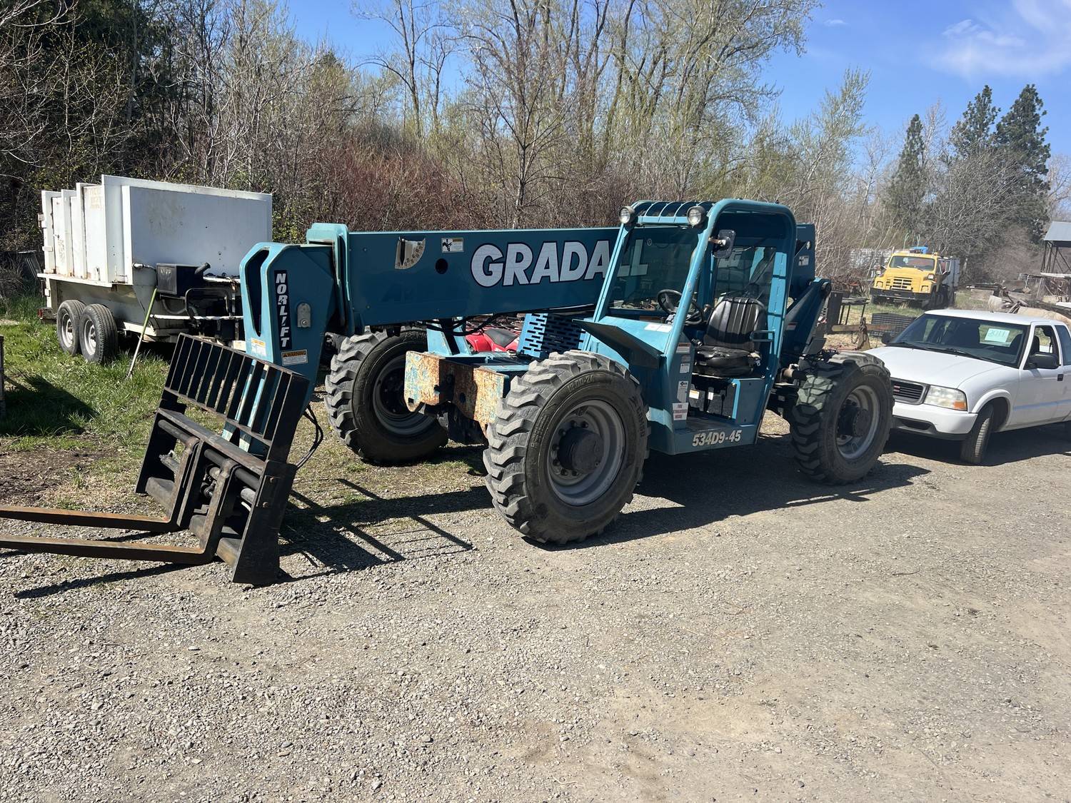 2007 Gradall Model 534D9-45, 9000 Lbs Telehandler - Heaverlo Northwest