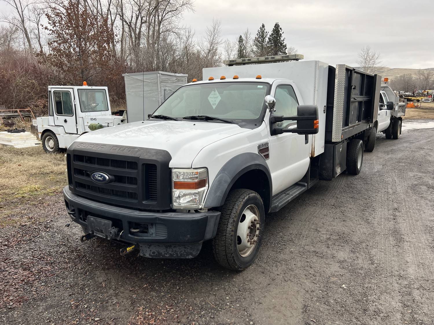 2010 Ford F550 4x4, Dump bed, snow plow and Sander, (CN56) - Heaverlo ...