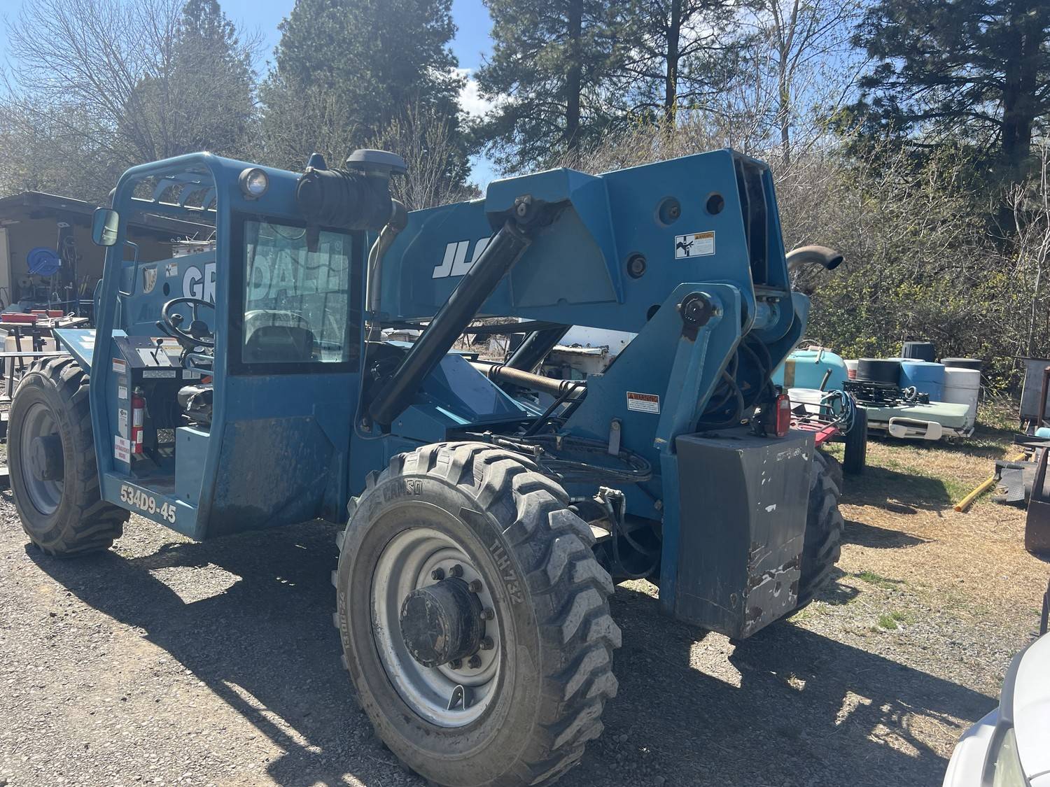 2007 Gradall Model 534D9-45, 9000 Lbs Telehandler - Heaverlo Northwest
